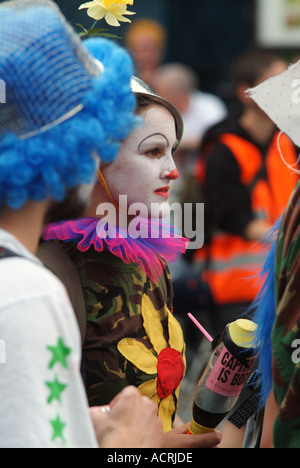 The Clandestine Insurgent Rebel Clown Army hold their first protest ...