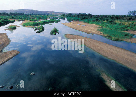 View of Chiredzi River also known as the Runde River Gonarezhou ...