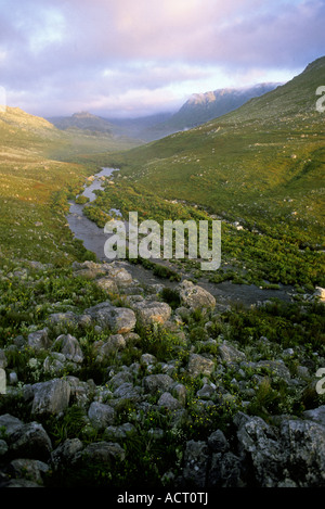 The Palmiet River in the Kogelberg Nature Reserve in the Western Cape ...