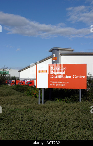 Royal Mail Regional Distribution Centre Normanton Stock Photo - Alamy