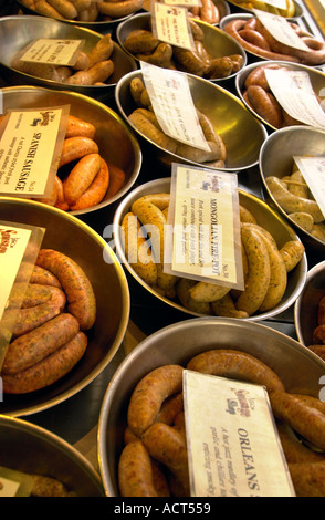 Bath Sausage Shop UK Stock Photo - Alamy