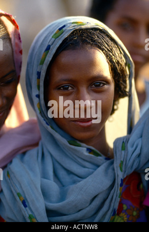 Sudanese girl with scarf Stock Photo: 89552168 - Alamy