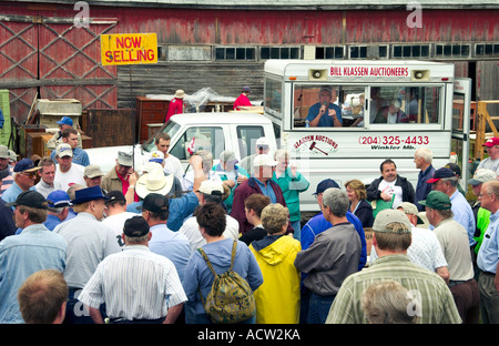 An auction sale of antiques and old farm items in southern Manitoba ...