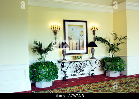 Interior hallway decor at the J W Marriott Resort in Orlando Florida ...