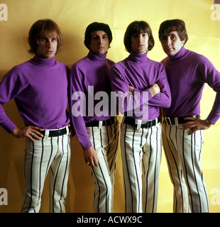 THE TROGGS UK group in 1966 from left Chris Britton, Peter Staples ...