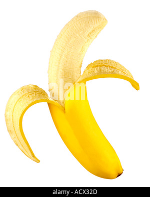 A cut out of a banana Stock Photo - Alamy