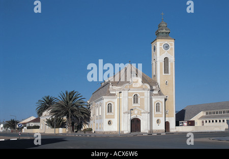 Lutheran Church in Swakopmund, Namibia, South Africa Stock Photo - Alamy