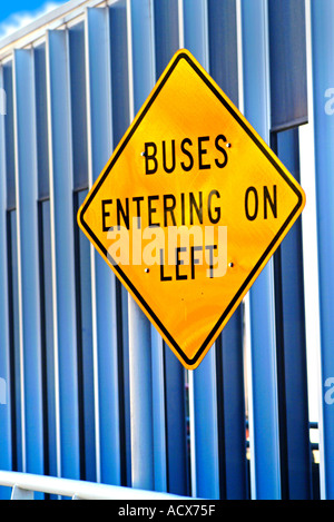 an entering prohibited sign on the street, road traffic sign entering ...