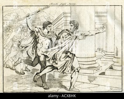 Lycurgus, circa 700 - 630 BC, legendary lawgiver of Sparta, full length ...