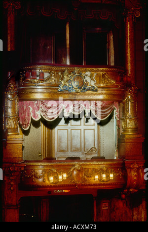 The Royal Box at the London Palladium theatre Stock Photo - Alamy