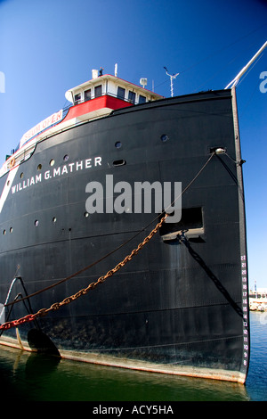 William G Mather Museum in Cleveland Ohio Stock Photo - Alamy