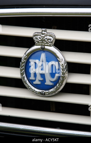Royal Automobile Club (RAC) car badge by Pinches of London Stock Photo ...