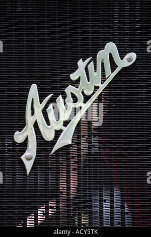 Vintage Austin car badge Stock Photo - Alamy