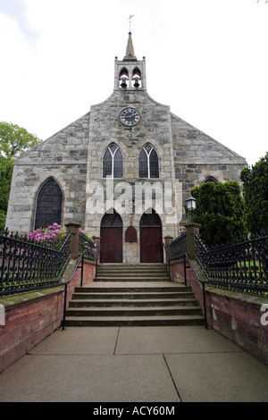 Fyvie Parish Church in the village of Fyvie, Aberdeenshire, Scotland ...