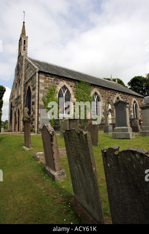Fyvie Parish Church in the village of Fyvie, Aberdeenshire, Scotland ...
