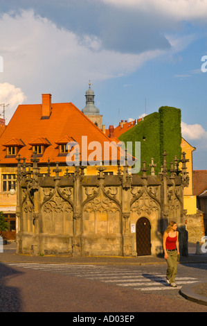 Gothic Stone Fountain at Kutna Hora, Czech republic Stock Photo - Alamy