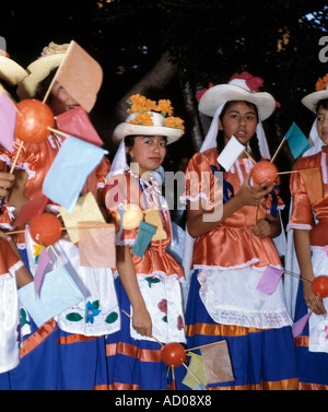 group of happy women in costumes of Santa Claus and Christmas sh Stock ...