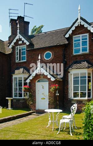 White Rose Cottage Swettenham Cheshire UK Stock Photo - Alamy