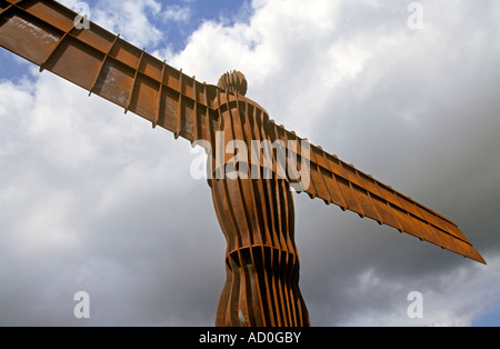 The Angel of the North, Gateshead, UK - iconic landmark giant steel ...