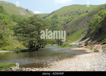 Dovedale near Ashbourne, Derbyshire Peak District Stock Photo - Alamy