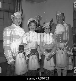 Teddy Johnson and Pearl Carr - London Airport Stock Photo - Alamy