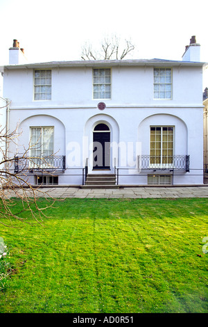 London, Hampstead, Keats House, the home of the Romantic poet John ...