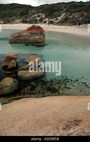 The green pool and elephant rocks Denmark south west Australia Stock ...