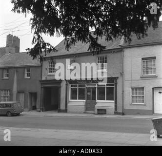 Crediton High Street, Crediton, Devon, England, United Kingdom Stock ...