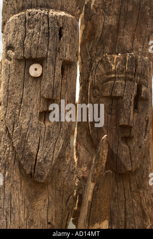 ETHIOPIA Southern Ethiopia Konso Waga Wakka Famous carved wooden ...