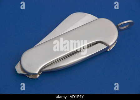 Traditional sailor's jackknife with shackle key and marlinspike Stock ...