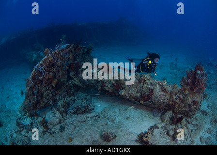 Rhone wreck Tortola British Virgin Islands BVI, underwater, scuba ...