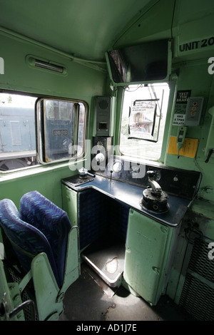 Driver s cab on a sprinter train Stock Photo - Alamy