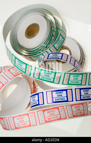 Admit one tickets Stock Photo - Alamy