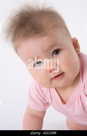 Portrait of curious girl Stock Photo - Alamy
