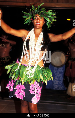 cultural dancer, rarotonga, cook islands Stock Photo - Alamy