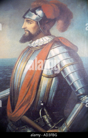 Vasco Nunez de Balboa Spanish explorer Stock Photo - Alamy