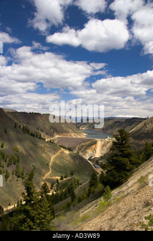 Anderson Ranch Dam on the South Fork of the Boise River in Idaho Stock ...