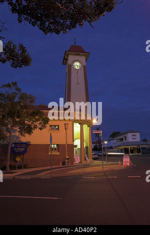 Sandgate Town Hall at dusk Stock Photo - Alamy