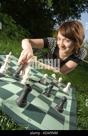 Elisabeth Paehtz, German chess junior world champion Stock Photo - Alamy