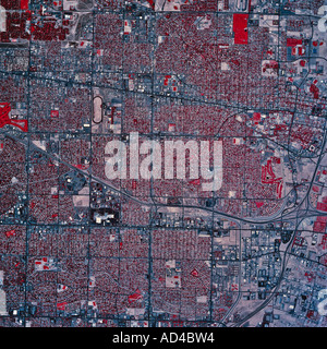 Albuquerque, New Mexico, satellite image Stock Photo - Alamy