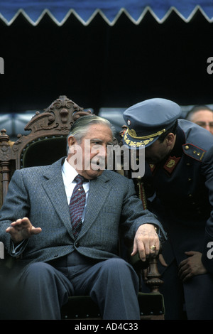 CHILE. THE LATE MILITARY DICTATOR GENERAL PINOCHET. SANTIAGO, CHILE ...