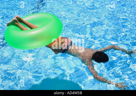 legs on the floater diving Stock Photo - Alamy