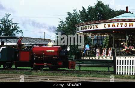 Carousel - Bressingham Stock Photo - Alamy