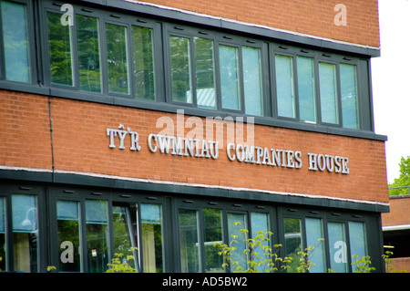 Exterior of Companies House in Cardiff South Wales UK Stock Photo - Alamy
