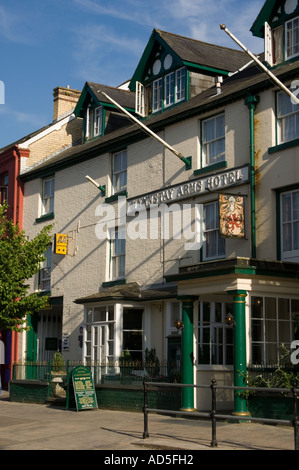 Wynnstay Arms Hotel, Machynlleth Stock Photo - Alamy