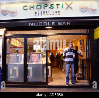 Chopstix chinese food noodle bar Northampton Stock Photo - Alamy