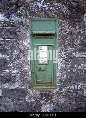 Irish Post Office, An Post, Postman with letter and parcel carrying ...