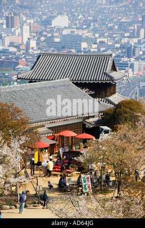 Japan Honshu Island Ehime prefecture Matsuyama 3 tiered pagoda and ...