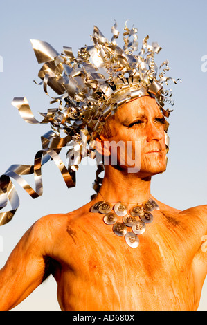 Merman on the beach Stock Photo - Alamy