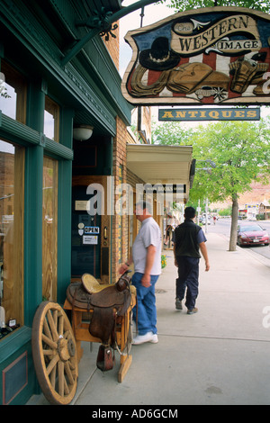 Historic Old Downtown District Moab UTAH Stock Photo - Alamy